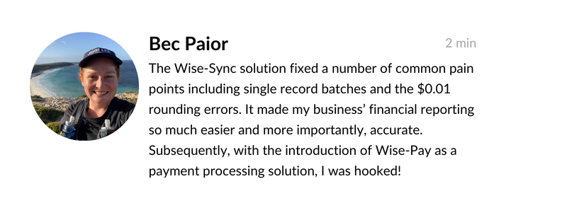 Humans of Wise-Sync: Meet Bec